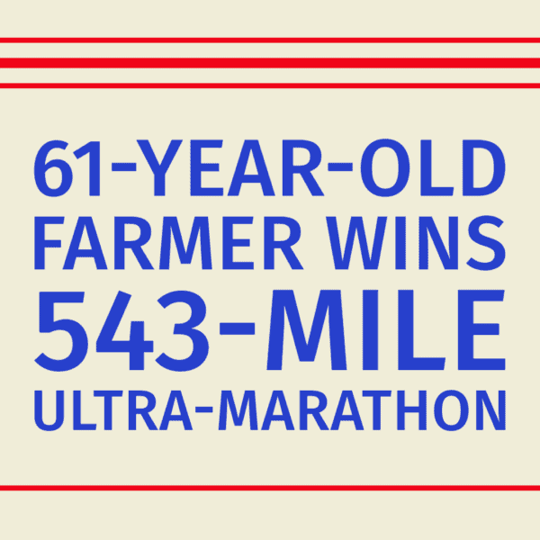 Australian Farmer Cliff Young Wins Ultra-Marathon (At 61)