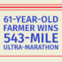 Australian Farmer Cliff Young Wins Ultra-Marathon (At 61)