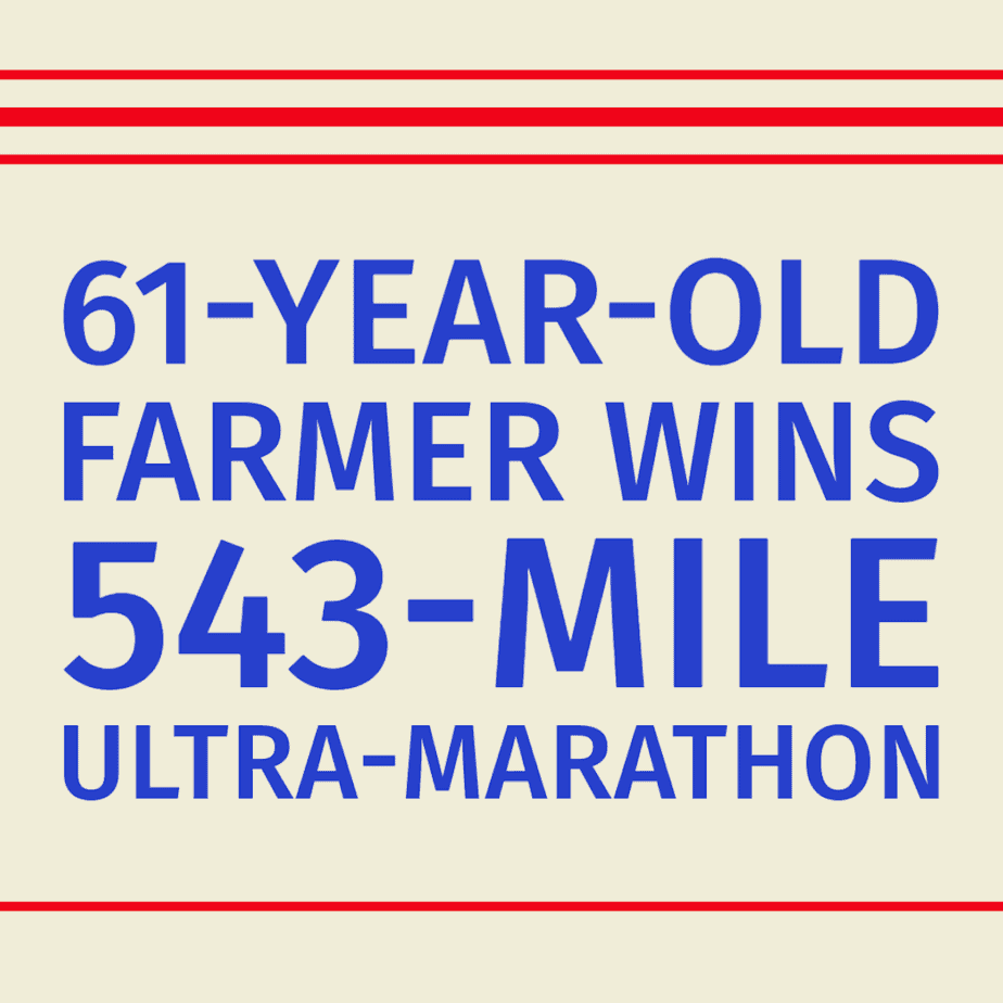 Australian Farmer Cliff Young Wins Ultra-Marathon (At 61)