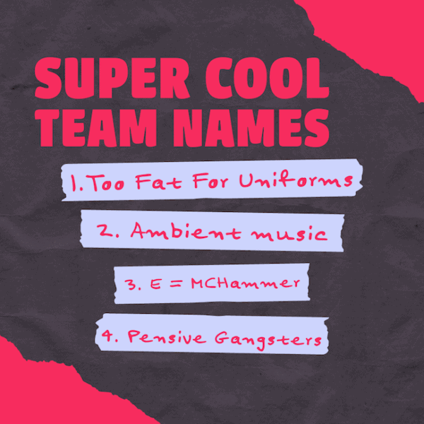 127+ Fun Team Names and Memes To Brand Your Squad (2024)