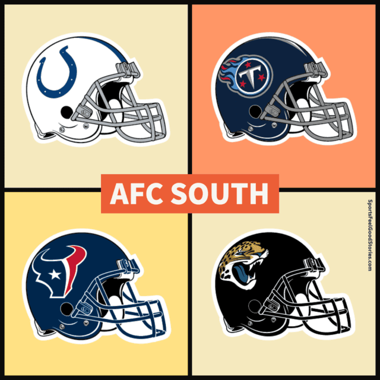 AFC South Division of the NFL: Colts, Texans, Jaguars, Titans
